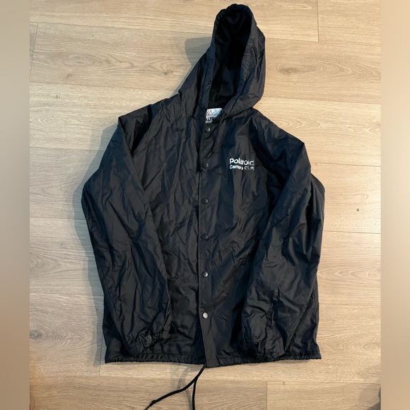 Altru | Jackets & Coats | Polaroid Camera Club Rain Jacket | Poshmark